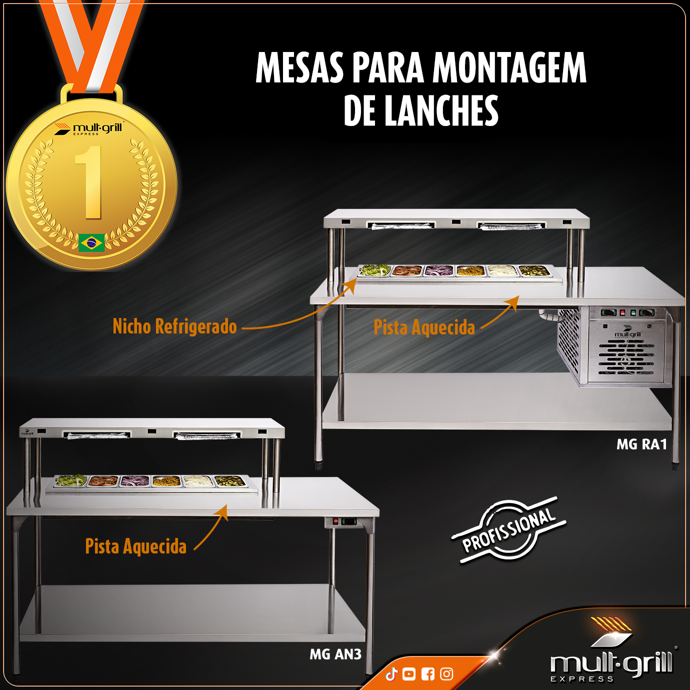 Mult-Grill - Equipamentos para Cozinhas Profissionais Direto de Fábrica!